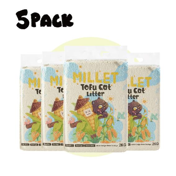 SOAR Millet Tofu Cat Litter 6L/2KG Super Value 5packs Combo - TikTok ...