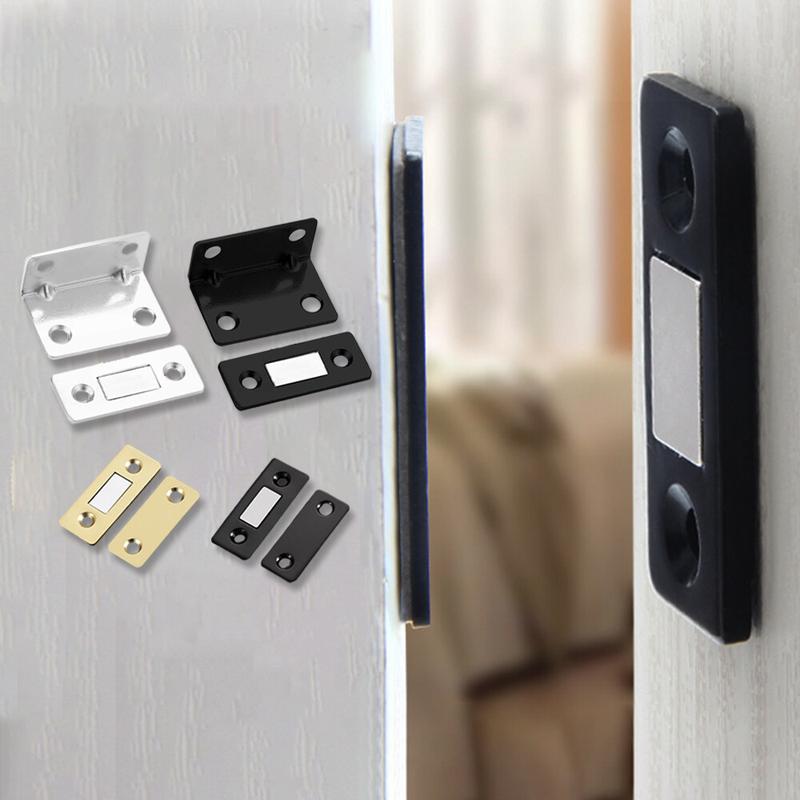 Super Thin Magnetic Door Catch Closer Self Adhesive Cabinet Drawer ...