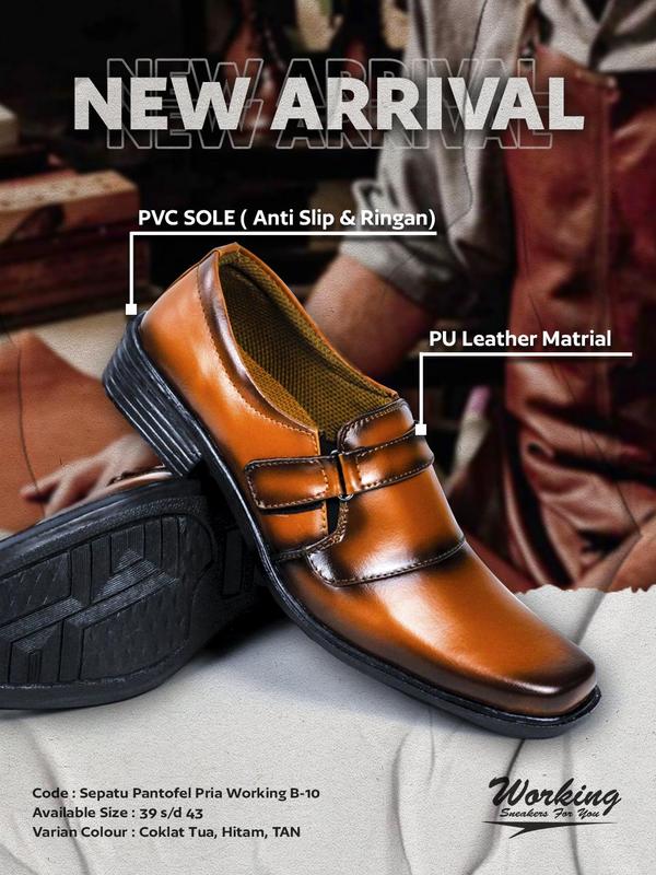 SEPATU WORKING FANTOFEL B-10 | Fantofel B-10: Elegan, Nyaman - Shop ...