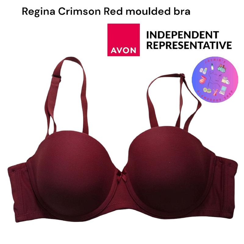 Avon Regina Crimson Red Ultra comport underwire Moulded Bra - TikTok ...