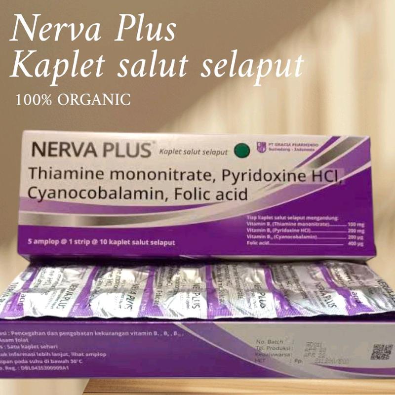 Ready stock - Nerva Plus perstrip (Lembar) multivitamin - Shop | Tokopedia