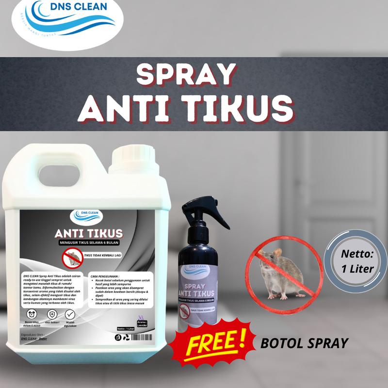 DNS Spray Pengusir Tikus 1 Liter Pembasmi Tikus untuk Rumah dan - Shop ...