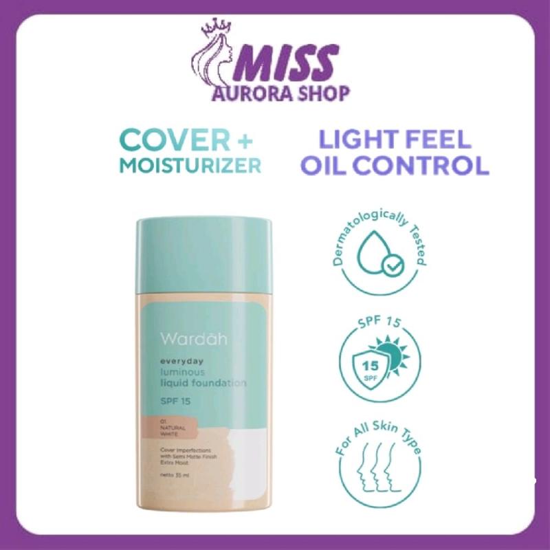 Wardah Everyday Luminous Liquid Foundation - Shop | Tokopedia