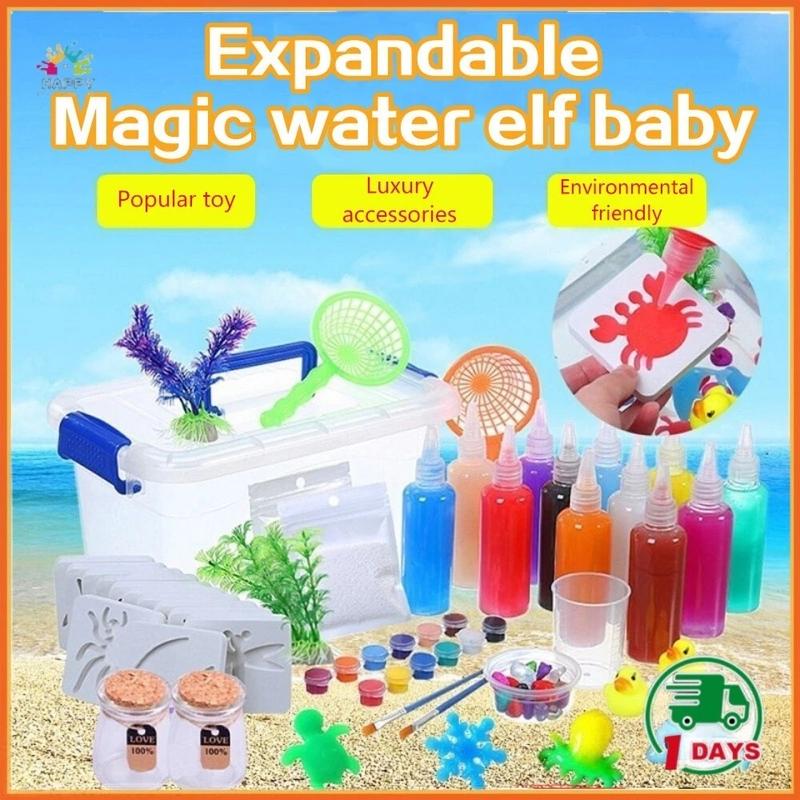 【24h】Magic Water Elf Set Kids Educational Toys Handmade Art Craft ...