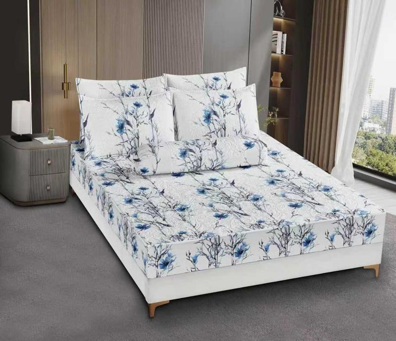 6PC CADAR PATCHWORK Bunga Super Queen 6PC 4 PILLOW 1 BOLSTER - TikTok ...