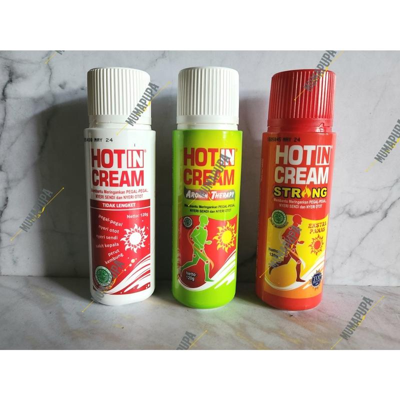 Hotin Cream / Hot in Cream Botol 120gr Original / Hot / Aromatherapy ...
