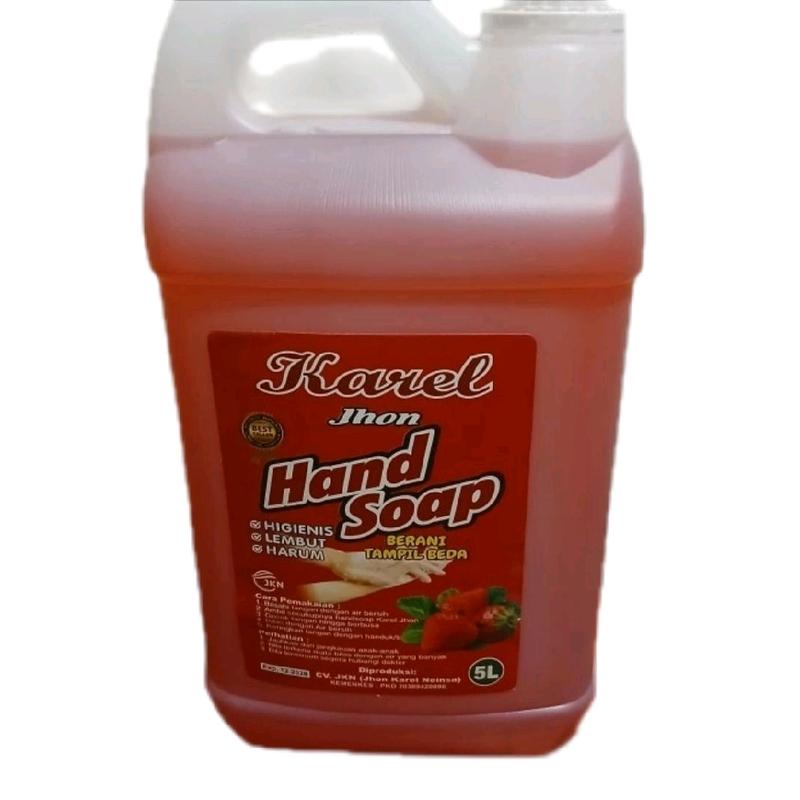 HandSoap Kemasan 5 Liter real Strawberry - Shop | Tokopedia