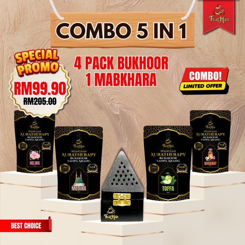 Set Bukhoor Wangian Auratherapy Bukhoor Tanpa Arang - TikTok Shop Malaysia