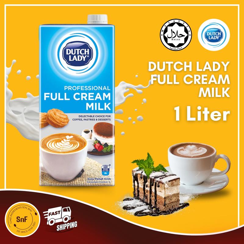 Dutch Lady Professional Full Cream Milk Coffee Milk Susu Penuh - TikTok ...