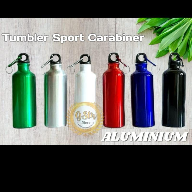 Tumbler Botol Sport Carabiner Polos 500ml Water - Tersedia dalam - Shop ...