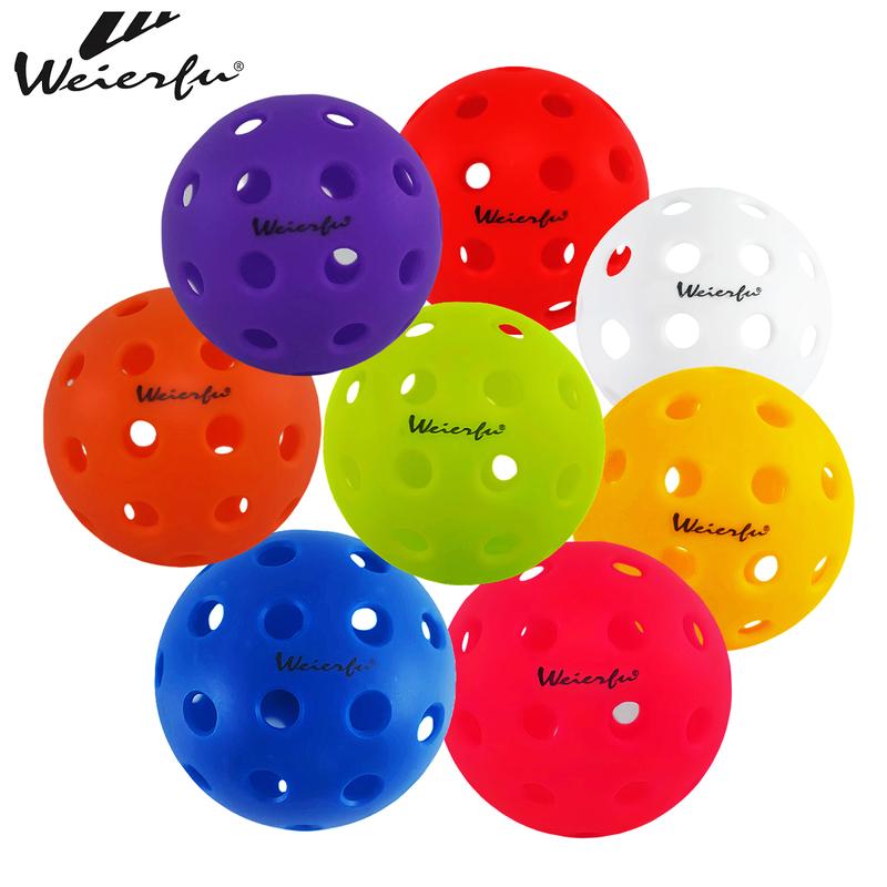 Bola Pickleball, Weierfu, 26 / 40 lubang, 4 pek, Sesuai untu - TikTok ...