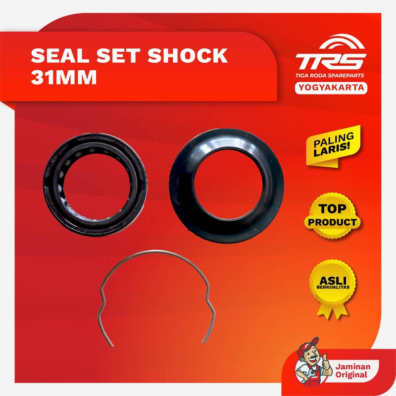 TRS Seal Shock Set 31mm Viar 150 200 Model Lampu Bulat Kaisar Tossa ...