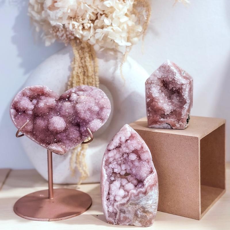 Crystal Hearts Sg Crystal Decors and Display Live Sale Claim - TikTok Shop Singapore