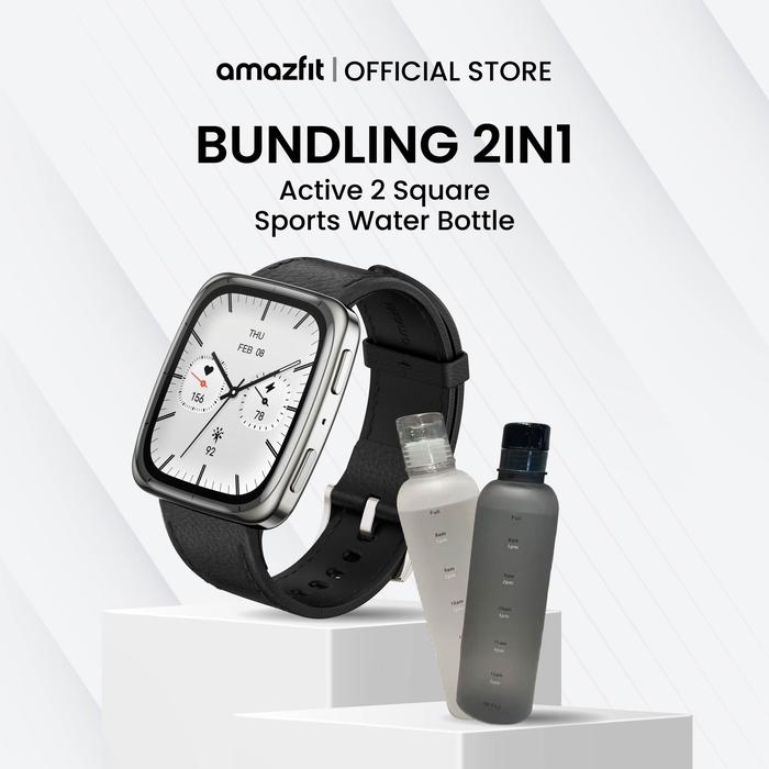 Promo [BUY 1 GET 2] Amazfit Official Bundle 2in1 Active 2 Square ...