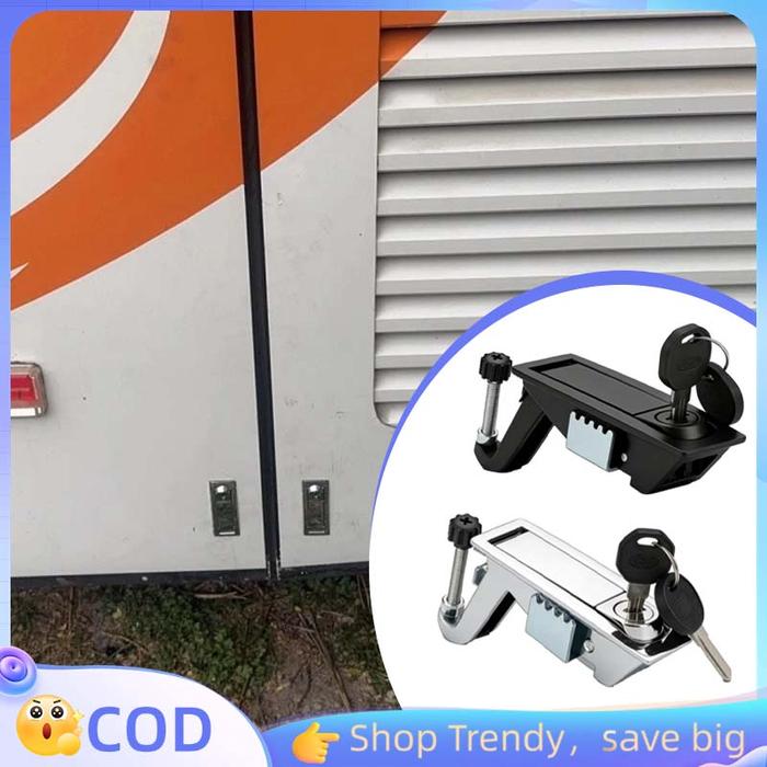 Jual Kunci Box Listrik Panel Aluminium Plane Lock Safety Steel Hasp ...
