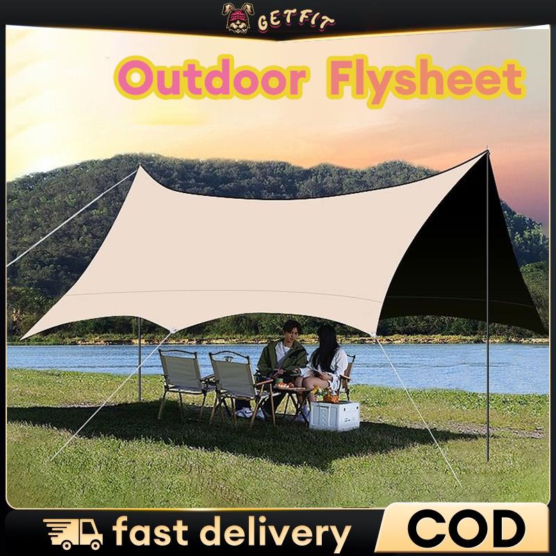 【GF】Ultralight Weight Flysheet Waterproof Tent Camping Khemah Camping ...