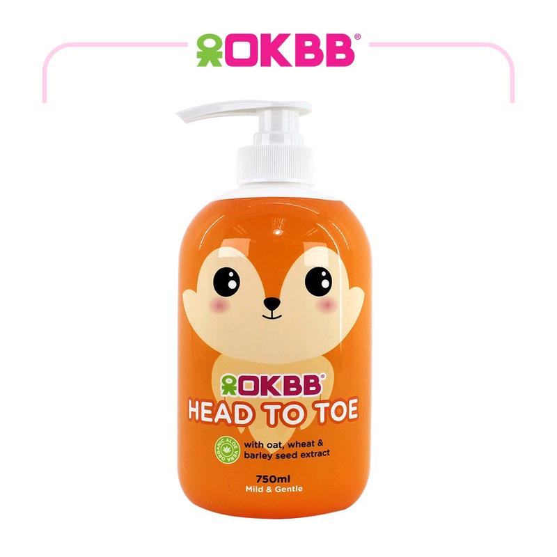 OKBB HEAD TO TOE WASH 750ML - TikTok Shop Malaysia
