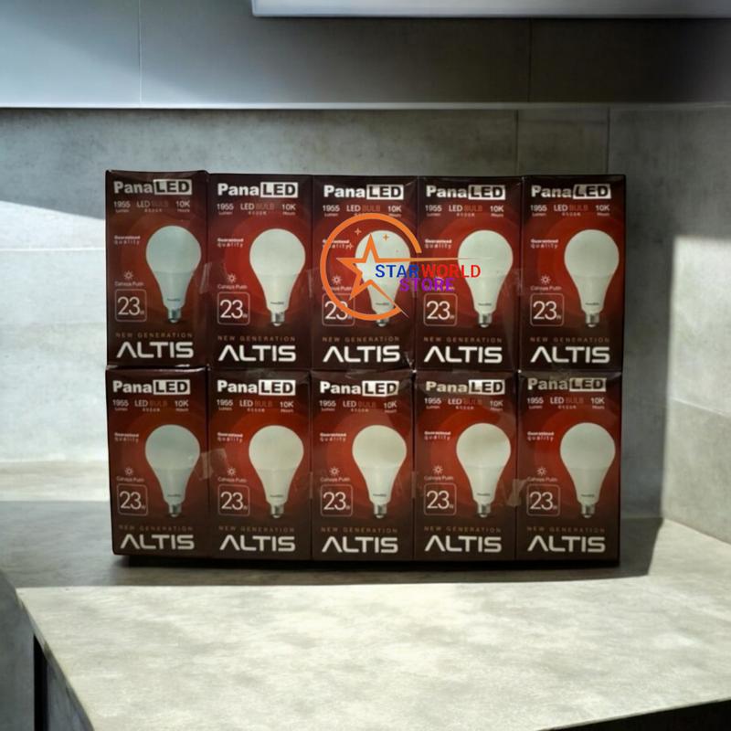 Paket 10 Pcs PANALED ALTIS Lampu Bohlam LED 5W 7W 9W 12W 15W - Shop ...