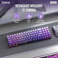 Promo GAMEN Titan Elite Keyboard Gaming Kabel Computer Mechanical ...