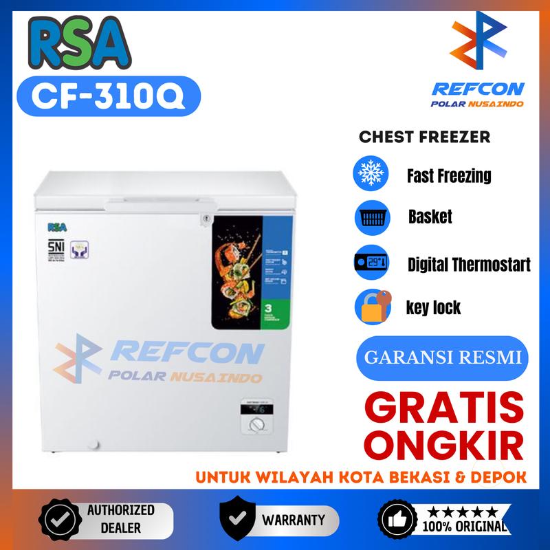 Chest Freezer RSA CF-310 / CF310 Freezer Box 310 liter - Shop | Tokopedia