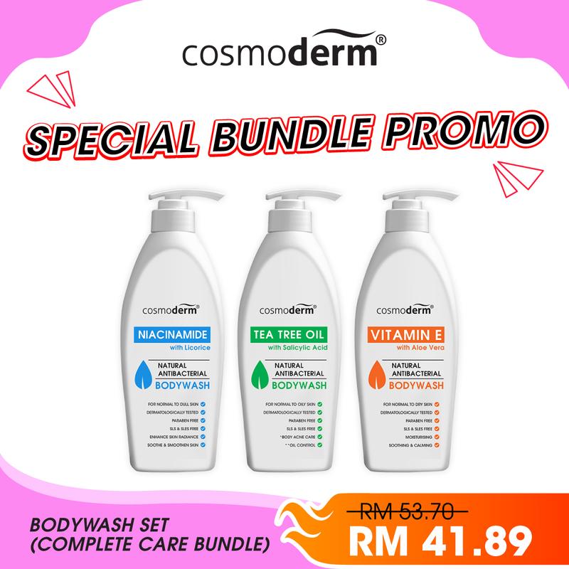Cosmoderm Bodywash Set ( Complete Care Bundle) - TikTok Shop Malaysia
