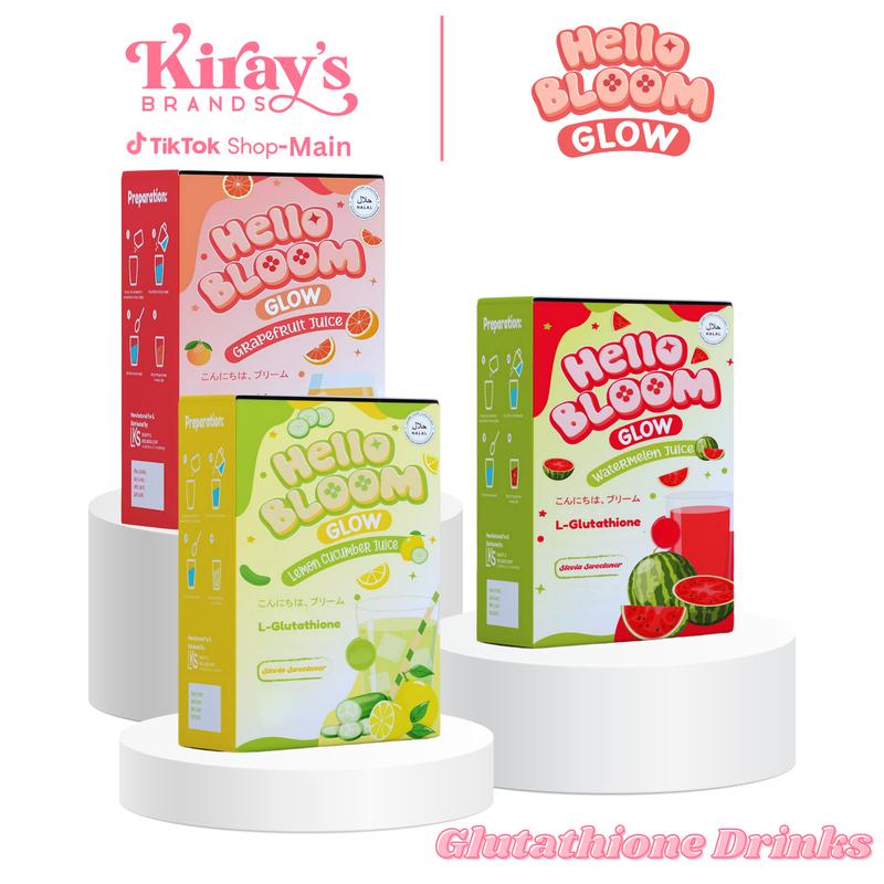 Hello Bloom Glow by Kiray's Brands Glutathione Summer Juice for ...