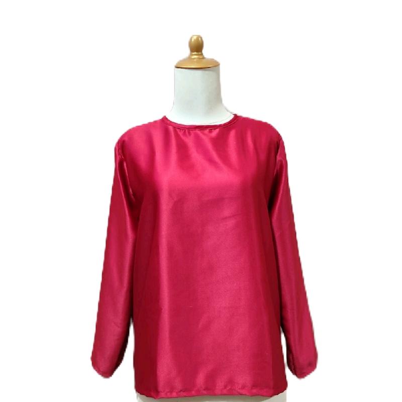 INNER SATIN//MANSET SATIN//DALAMAN SATIN//INNER SATIN LENGAN PANJANG ...