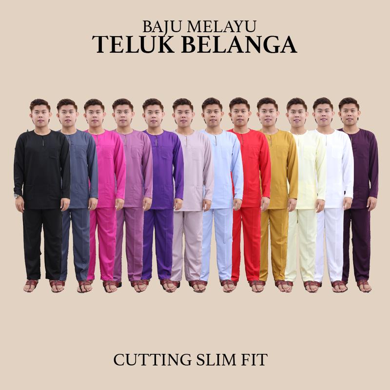 BAJU MELAYU SLIM FIT TELUK BELANGA GERMANY COTTON BY ALIFBAT - TikTok ...
