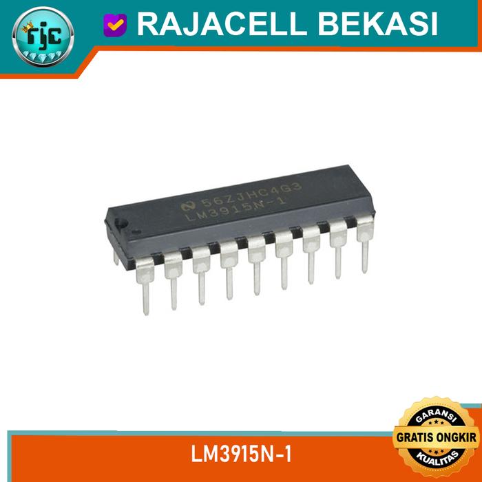 Jual IC LM3915N-1 DIP-18 Dot Bar Display Driver 3dB Logarithmic Analog ...