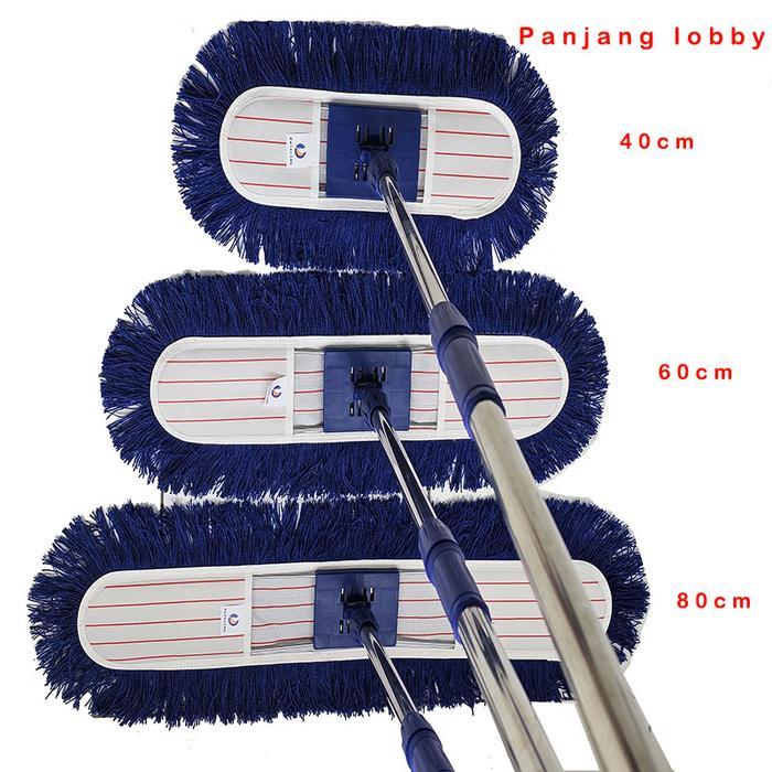 Fajarlah Lobby Duster Full Set Sapu Lobby Tangkai Mop Pel Lobby Lantai ...