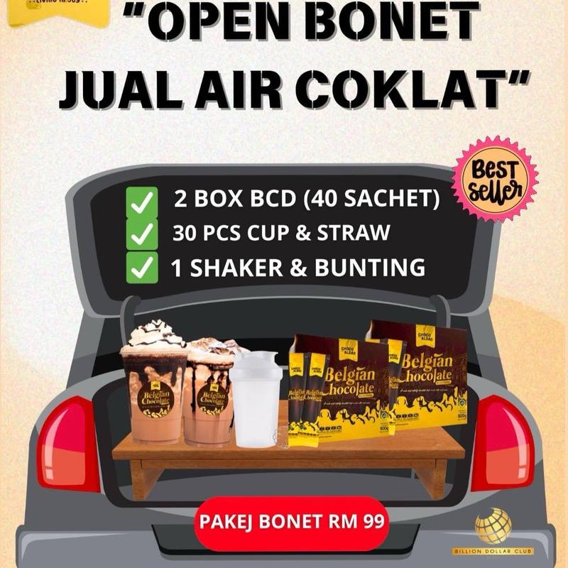 Basic Open Bonet Belgian Chocolate Drink Murah dan banting cantik ...