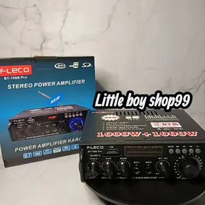Amplifier Bluetooth BT-198 B PRO 2000W Super Bass_Amplifier Bluetooth ...