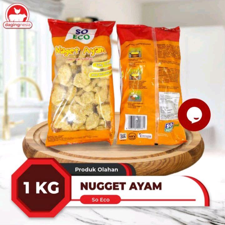 Nuget SO Eco 1 kg bisa COD Food Frozen Makanan Nugget - Shop | Tokopedia