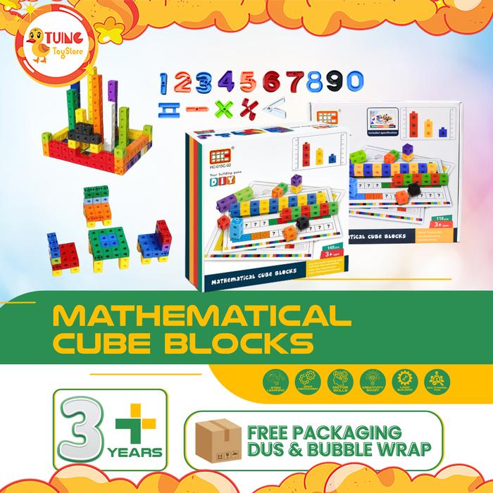 Jual Numberblocks Mathlink Cube Blocks Learning Set 100/148/150Pcs ...