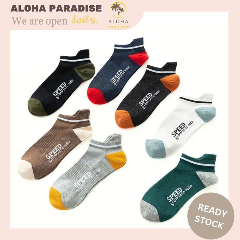 【ALOHA】READY STOCK 1 Pair Invisible Breathable Casual Comfortable ...