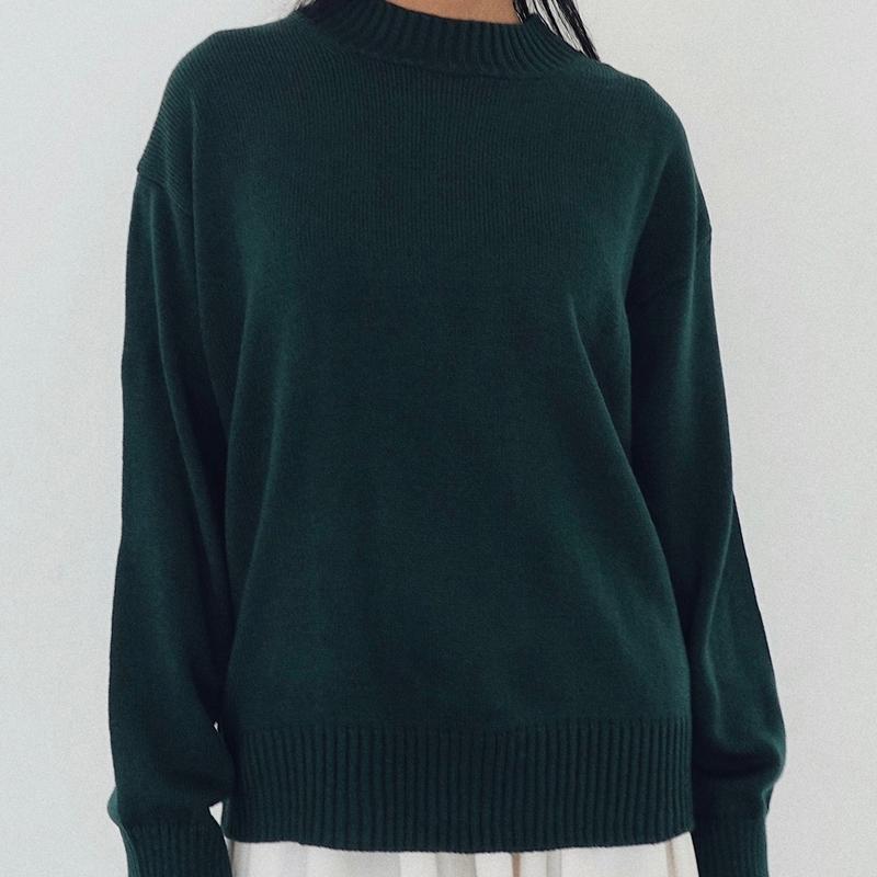 PUFF IT UP — Knit Sweater Basic / Sweater Rajut / Sweater Polos - Shop ...
