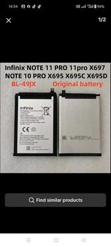 Bateri, BL-49JX Asal, untuk Infinix Note 10 PRO X695 X695C X695D ...