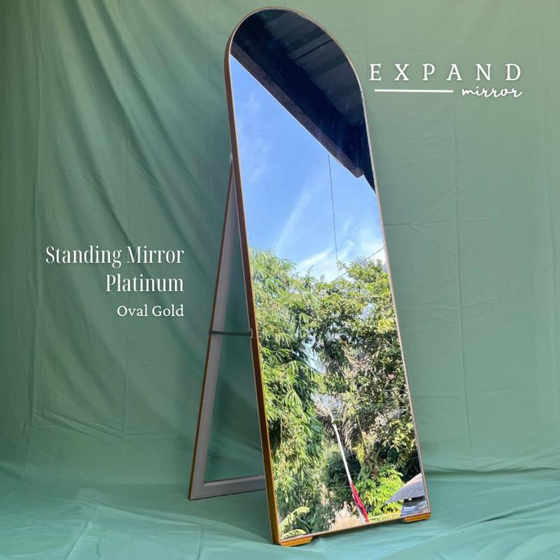 PLATINUM standing mirror cermin full body 153*50 - Shop | Tokopedia