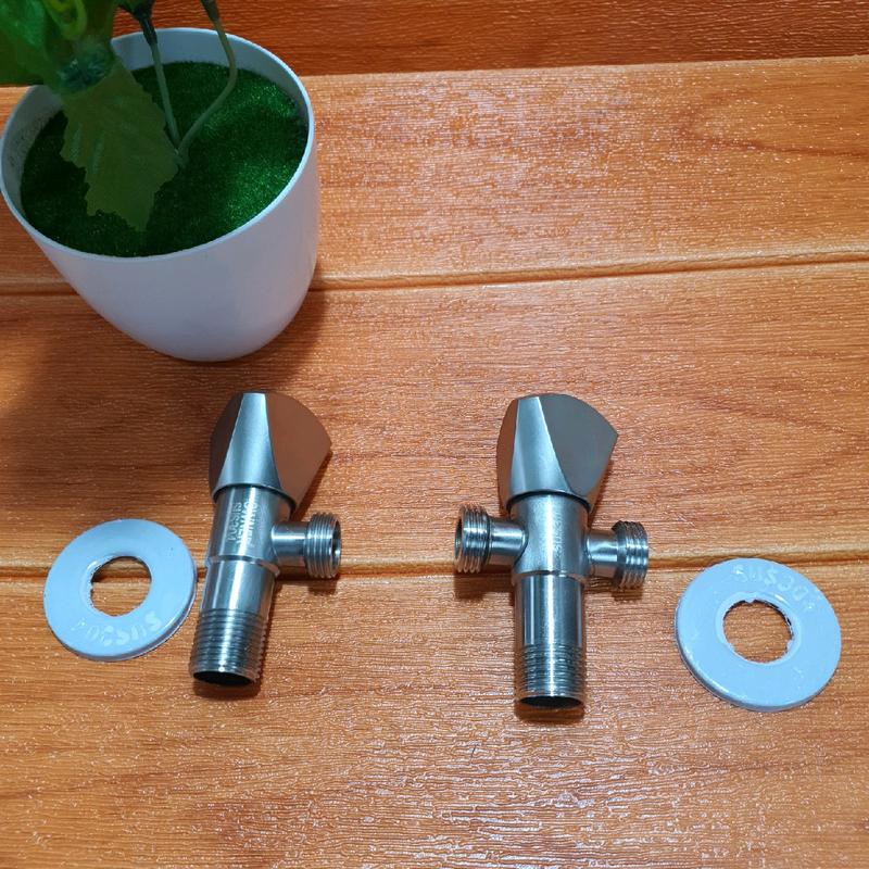 STOP KRAN STAINLESS SUS 304 ANTI KARAT SINGLE DOUBLE - Shop | Tokopedia