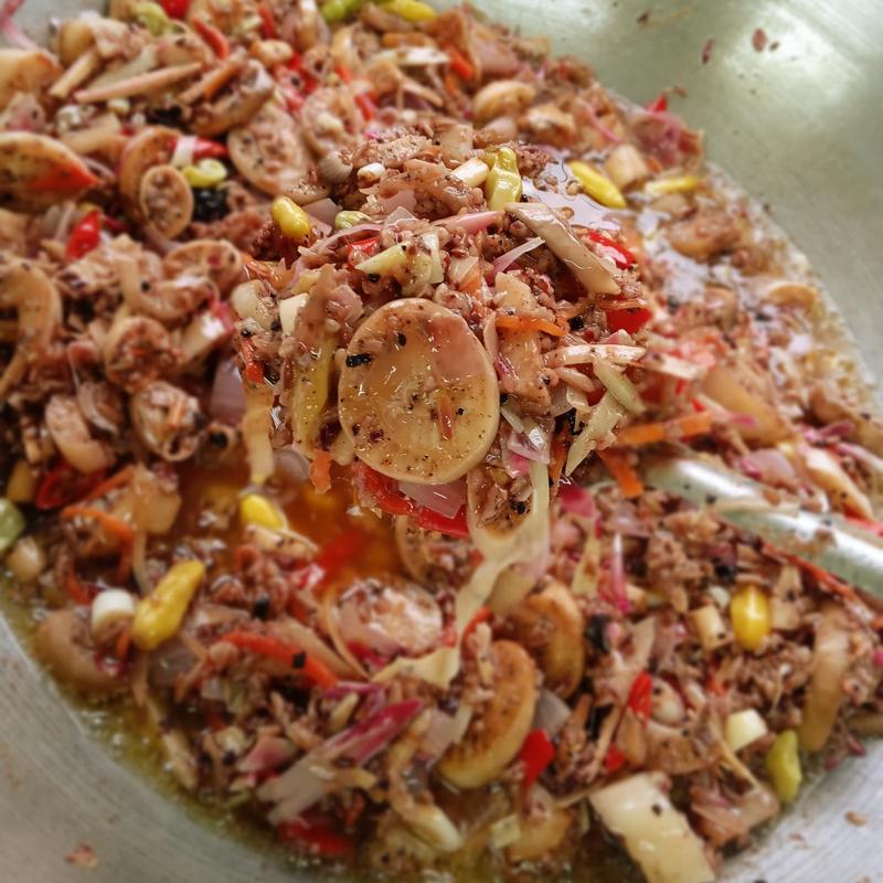 Bosou Sayur Umbut Pisang (Siap Digoreng) Makanan Kegemaran Sabah ...