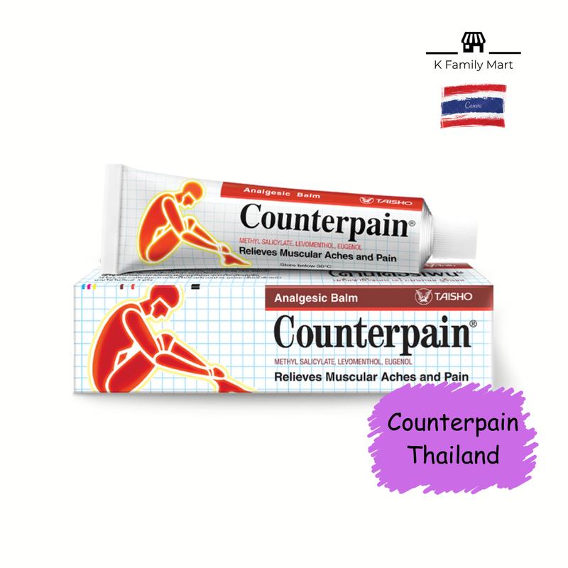Counterpain Thailand Analgesic Balm 30g - TikTok Shop Malaysia