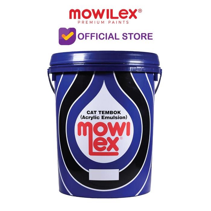 Jual CAT TEMBOK INTERIOR MOWILEX E100 PUTIH / MOWILEX EMULSION 2.5 L ...