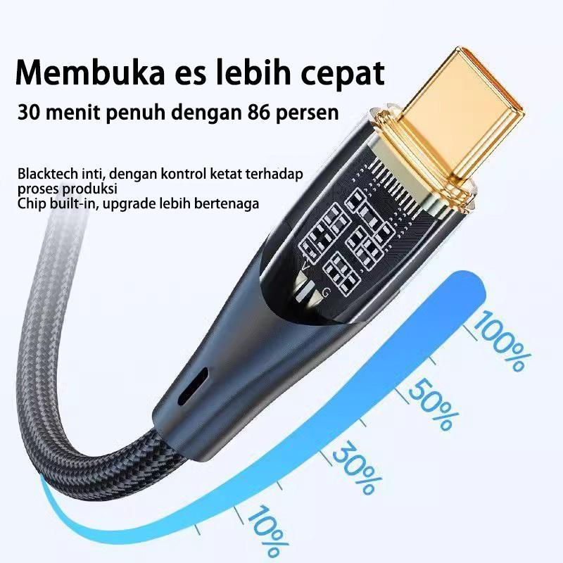 Kabel Data 120W Fast Charging USB Type C Cable For Cable Dat - Shop | Tokopedia