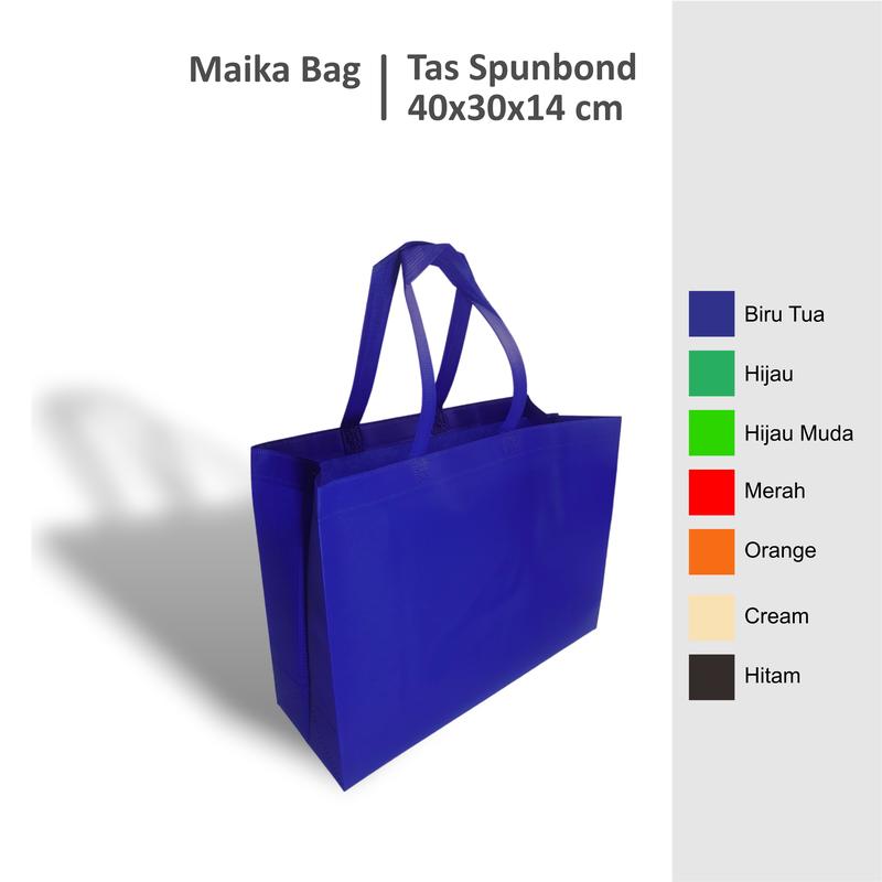 (12 Pcs) Tas Box 40x30x14 cm / Tas Spunbond / Tas Belanja - Shop ...