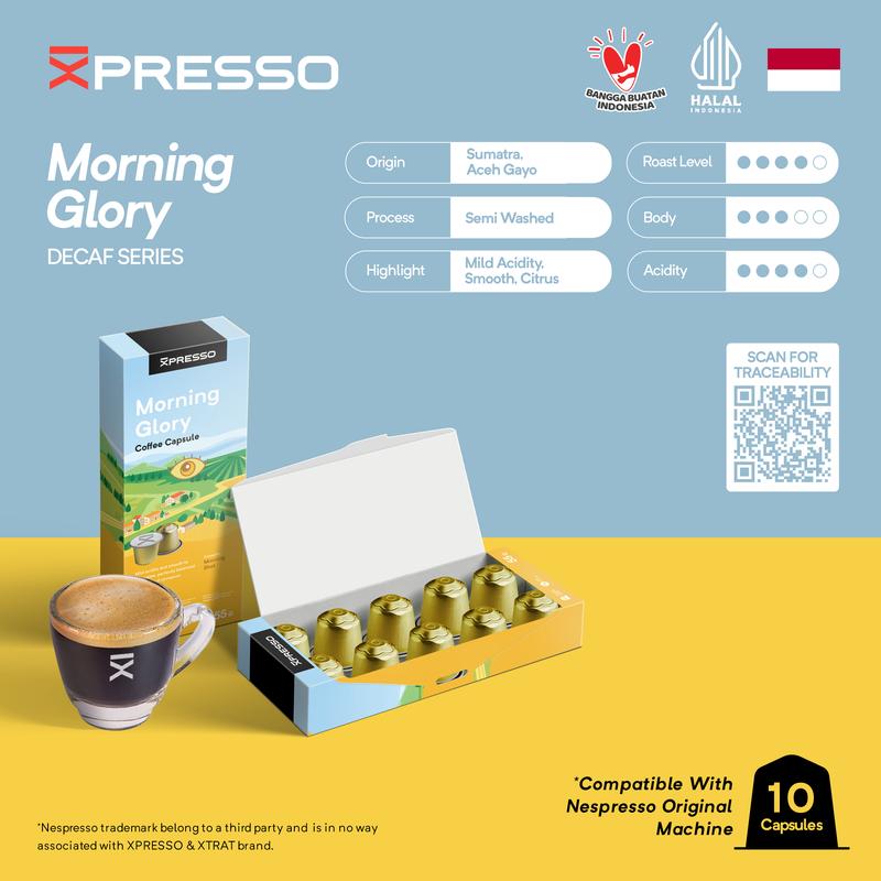 XPRESSO Kopi Kapsul - Morning Glory - Nespresso Coffee Capsules - Shop ...