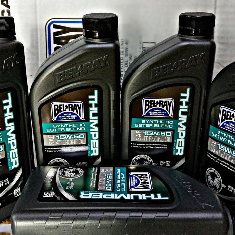 BELRAY 4T THUMPER RACING 15W-50 SYN ESTER 1LITER - TikTok Shop Malaysia