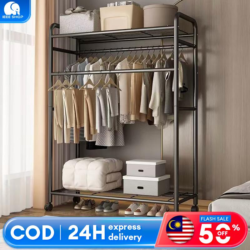 IEEE Clothes Hanging Rack Clothes Rack Strong Steel Sampayan - TikTok ...
