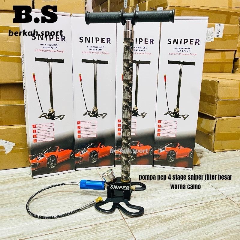 Pompa PCP 4 stage SNIPER CAMP dengan filter besar - Shop | Tokopedia