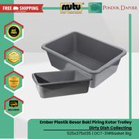 Promo Basket Ember Plastik Trolley Pengumpul Tempat Makan Restoran DCT ...