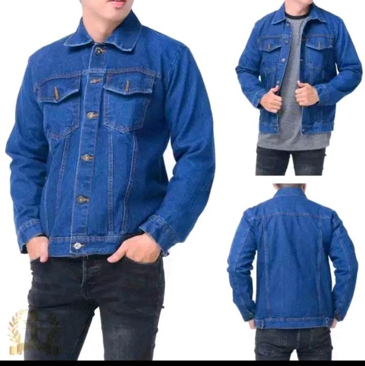 mens Jeans Jecket panjam sesuai mens meaterial - TikTok Shop Malaysia